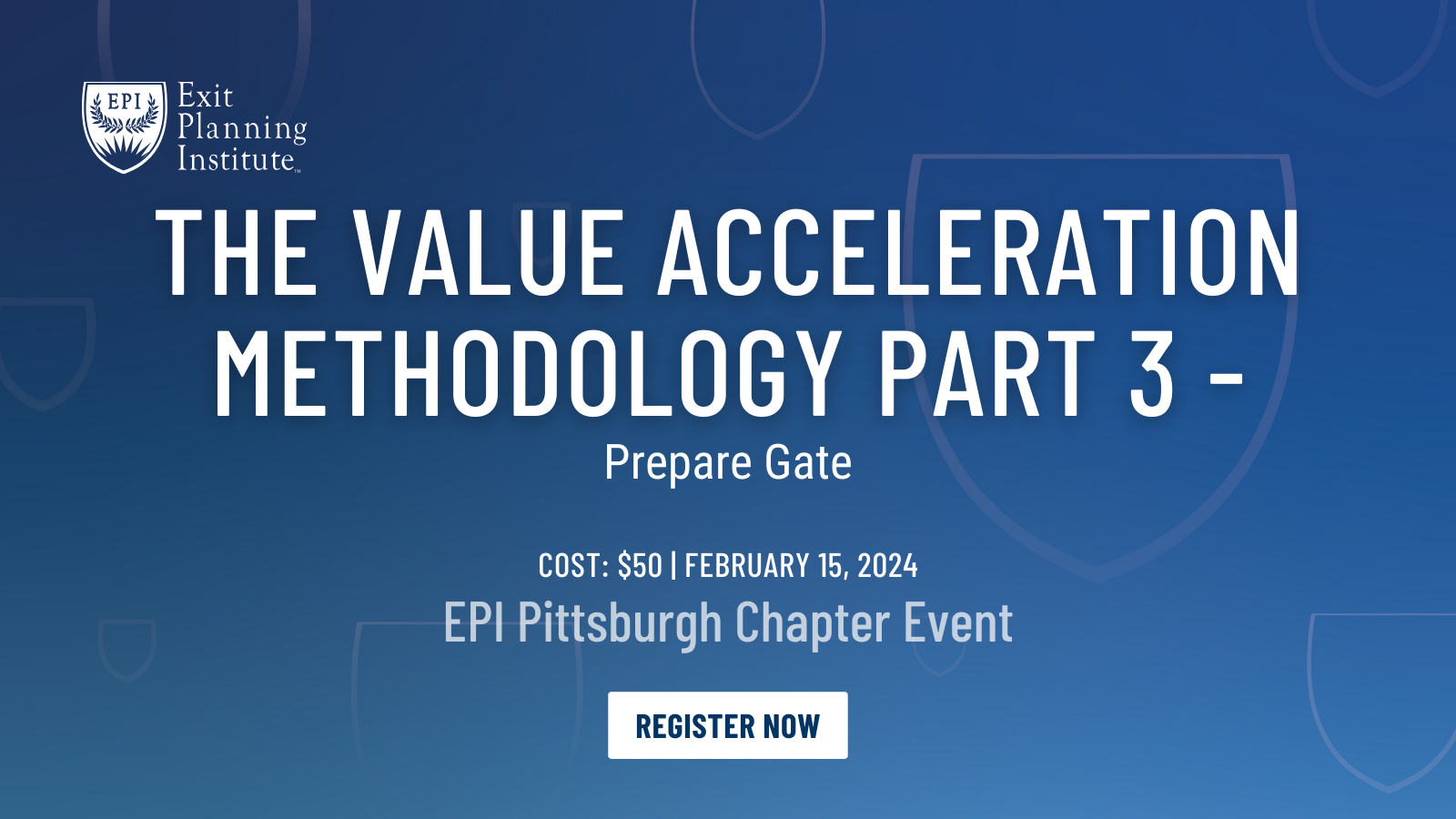 EPI Pittsburgh Chapter - Exit Planning Institute Local Platform for Advisors